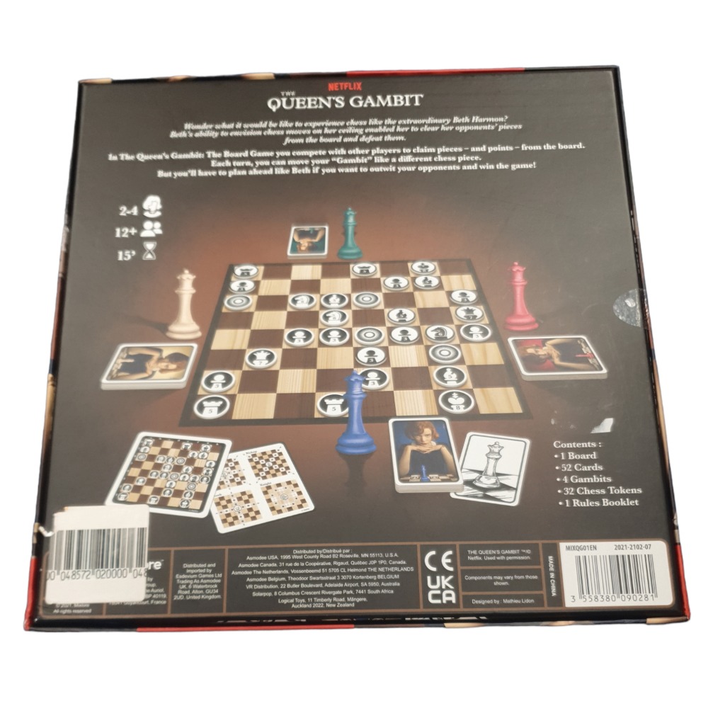 Pre-owned Netflix The Queens Gambit Board Game (SALE) - Own4Less